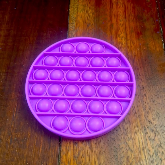 Other | Purple Circle Popit | Poshmark